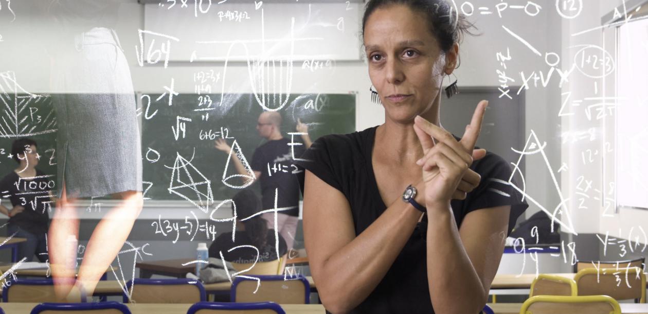 Maths et langue des signes : quand les mots font défaut ! | Le blob, l'extra-média